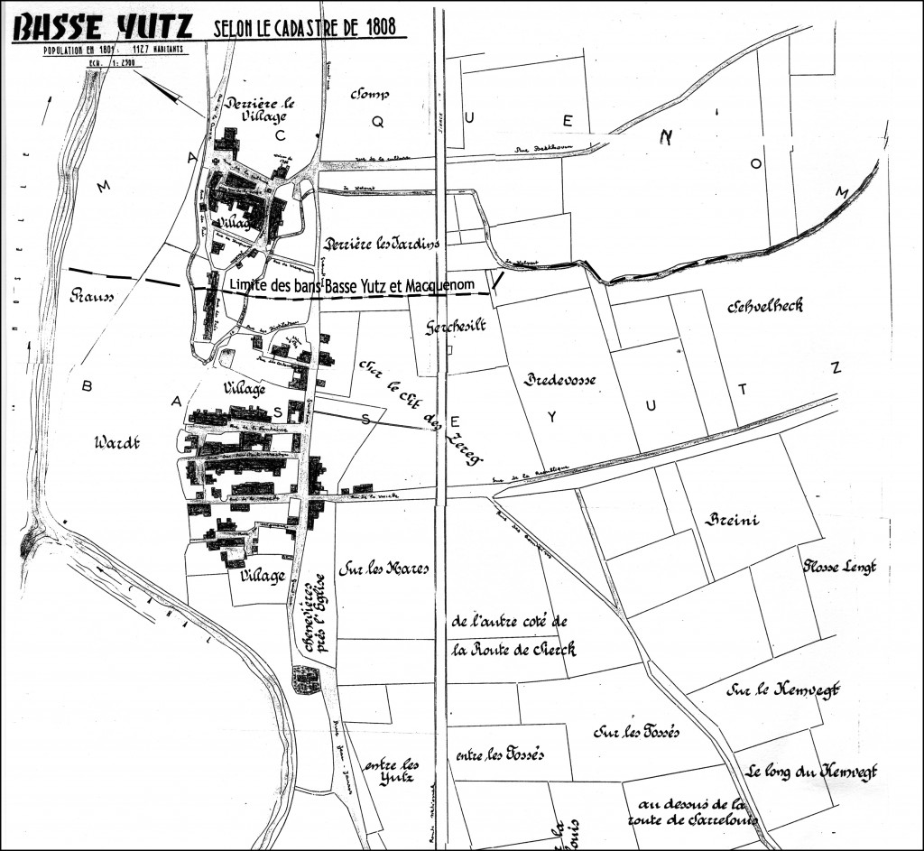 Les villages | Les rues de Yutz