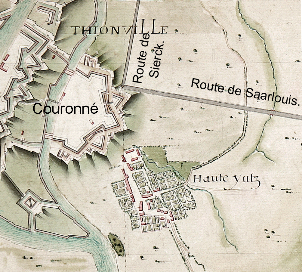 L’évolution de l’agglomération au fil des siècles. | Les rues de Yutz